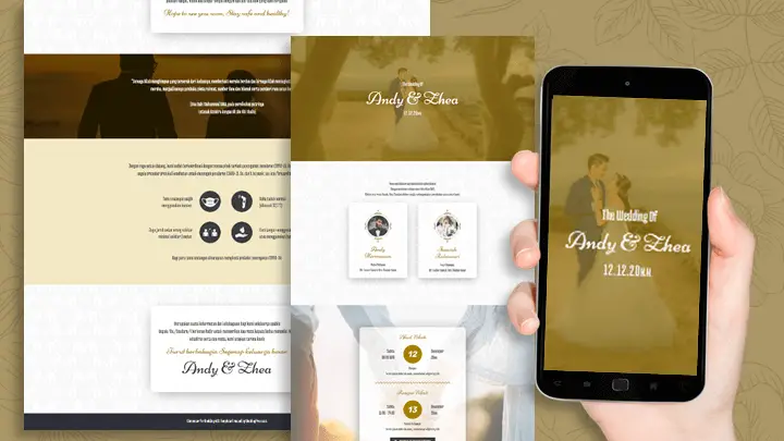 Tema Undangan Digital Rustic | Sannubari